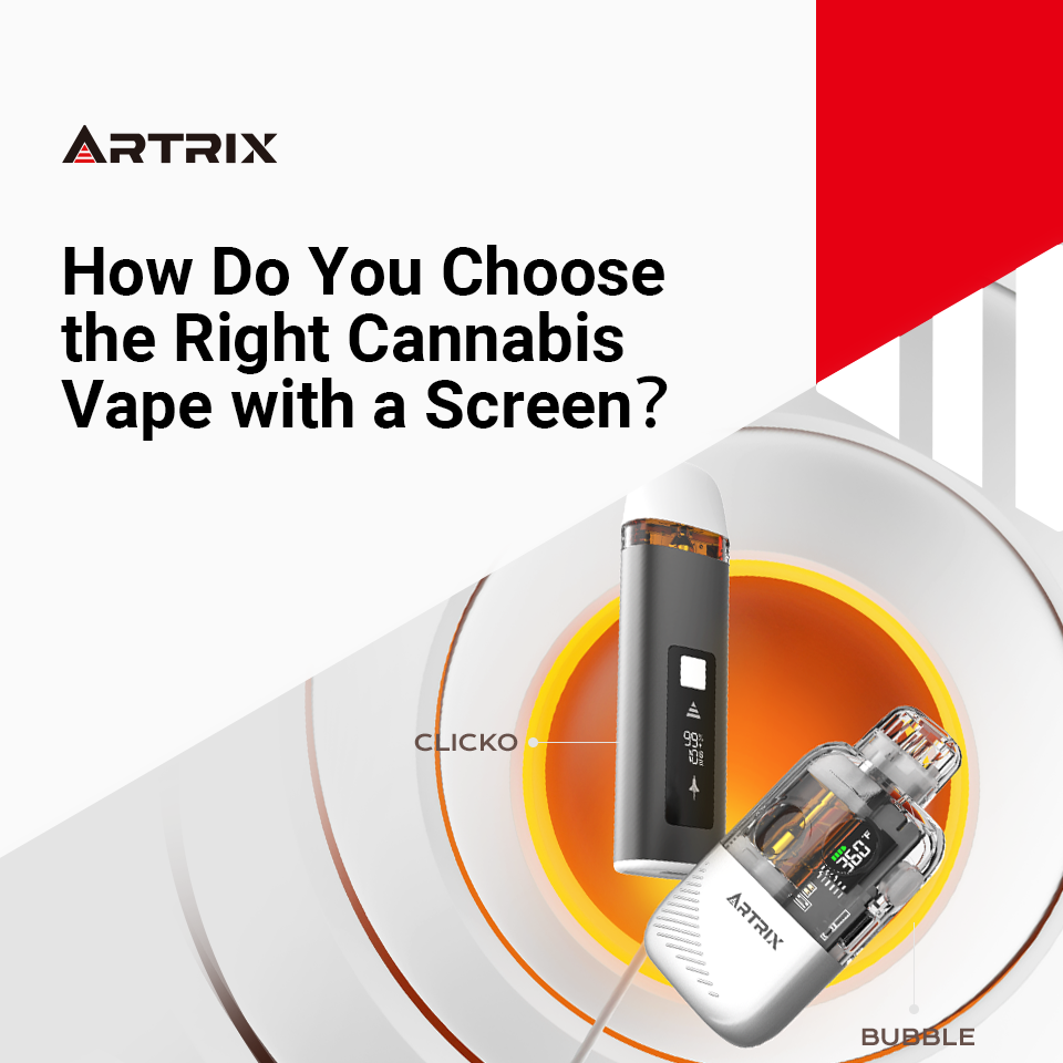 Artrix Bubble - Cannabis Disposable Vape with Screen